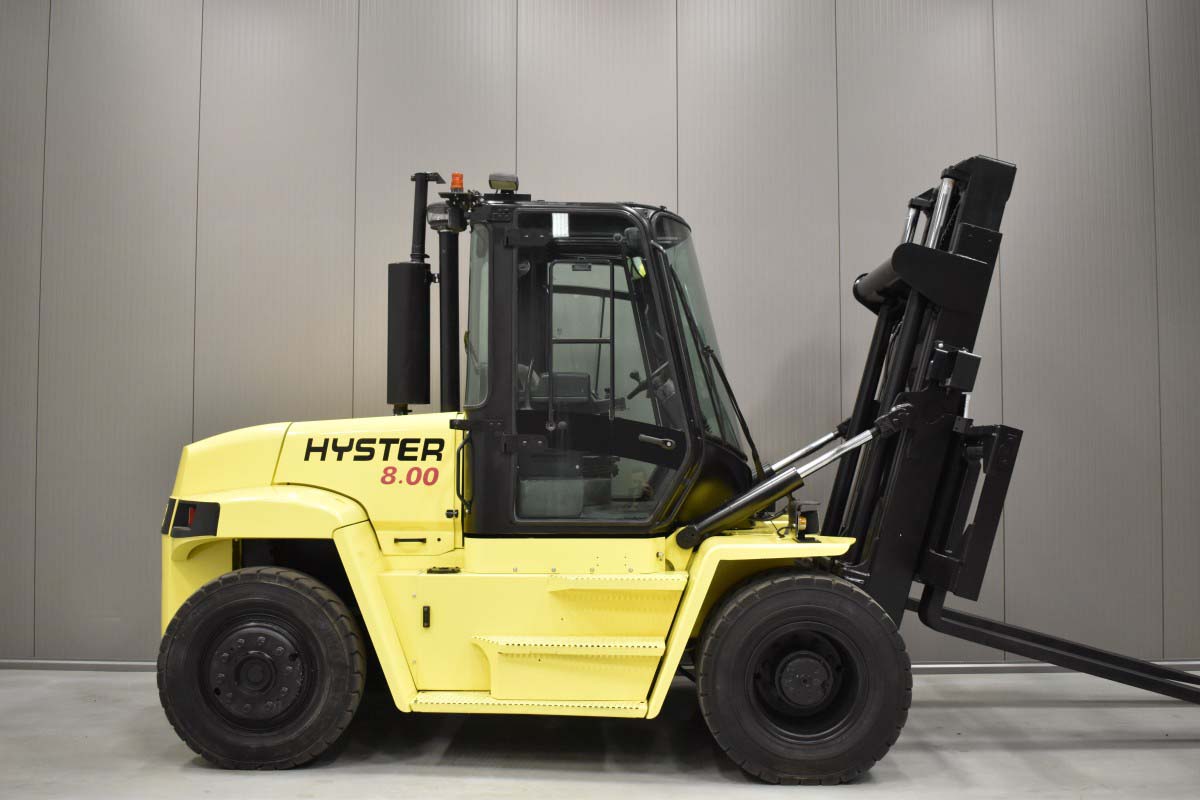 4-wheeled HYSTER H 8.00 XM 28023 | CHEAP USED FORKLIFTS