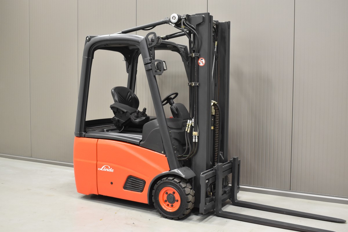 3-wheeled LINDE E 14 30575 | CHEAP USED FORKLIFTS