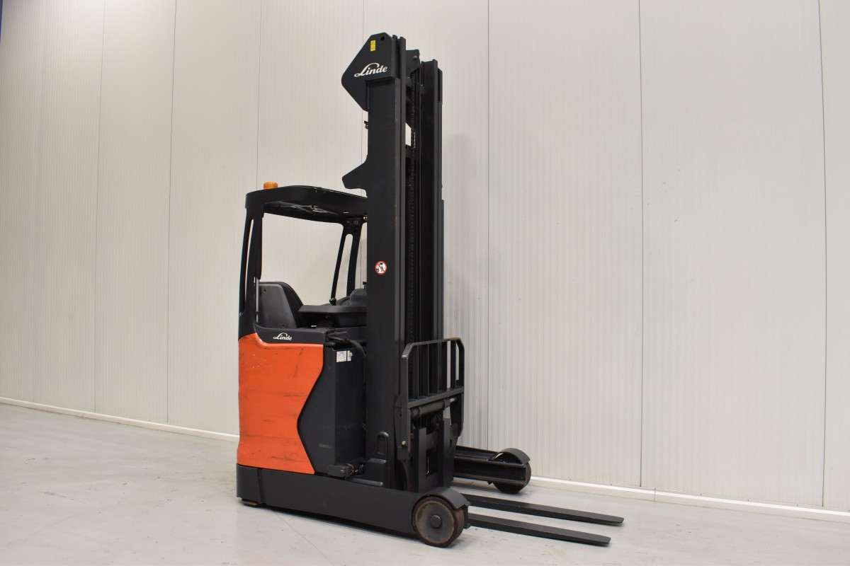 Reach truck LINDE R 14-01 31699 | CHEAP USED FORKLIFTS