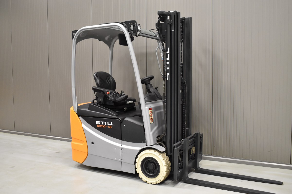 3-wheeled STILL RX 50-16 34115 | CHEAP USED FORKLIFTS