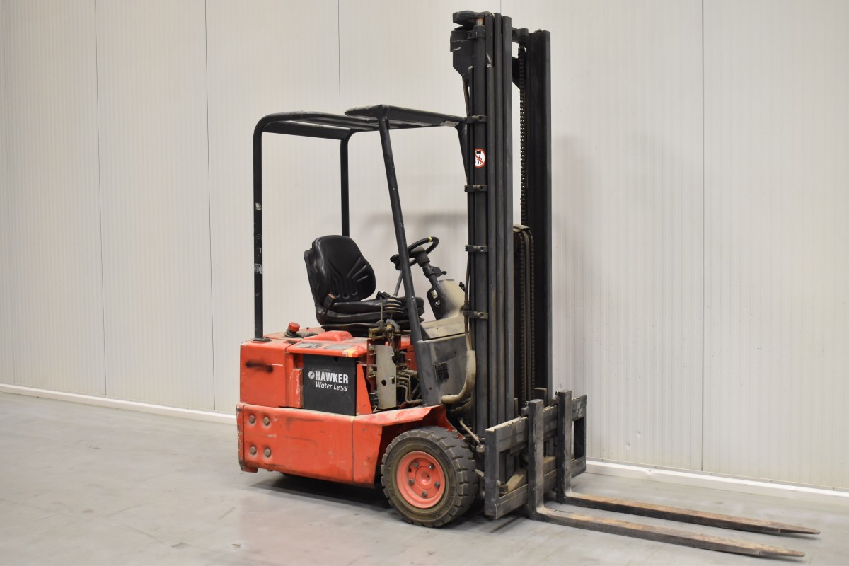 3-wheeled LINDE E 12 Z-02 41807 | CHEAP USED FORKLIFTS